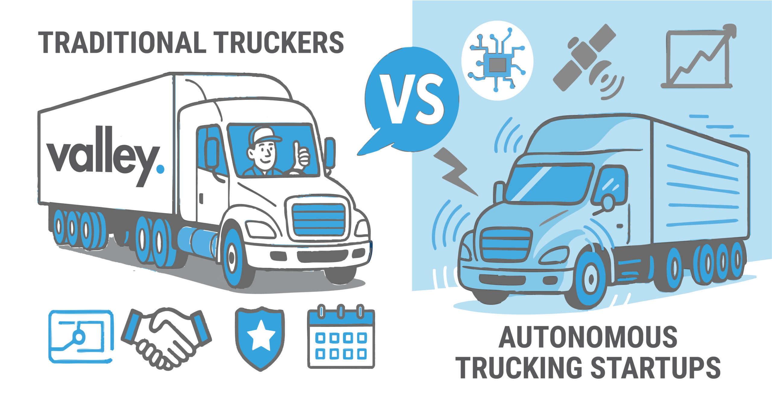 The Battle Between Traditional Truckers and Autonomous Trucking ...